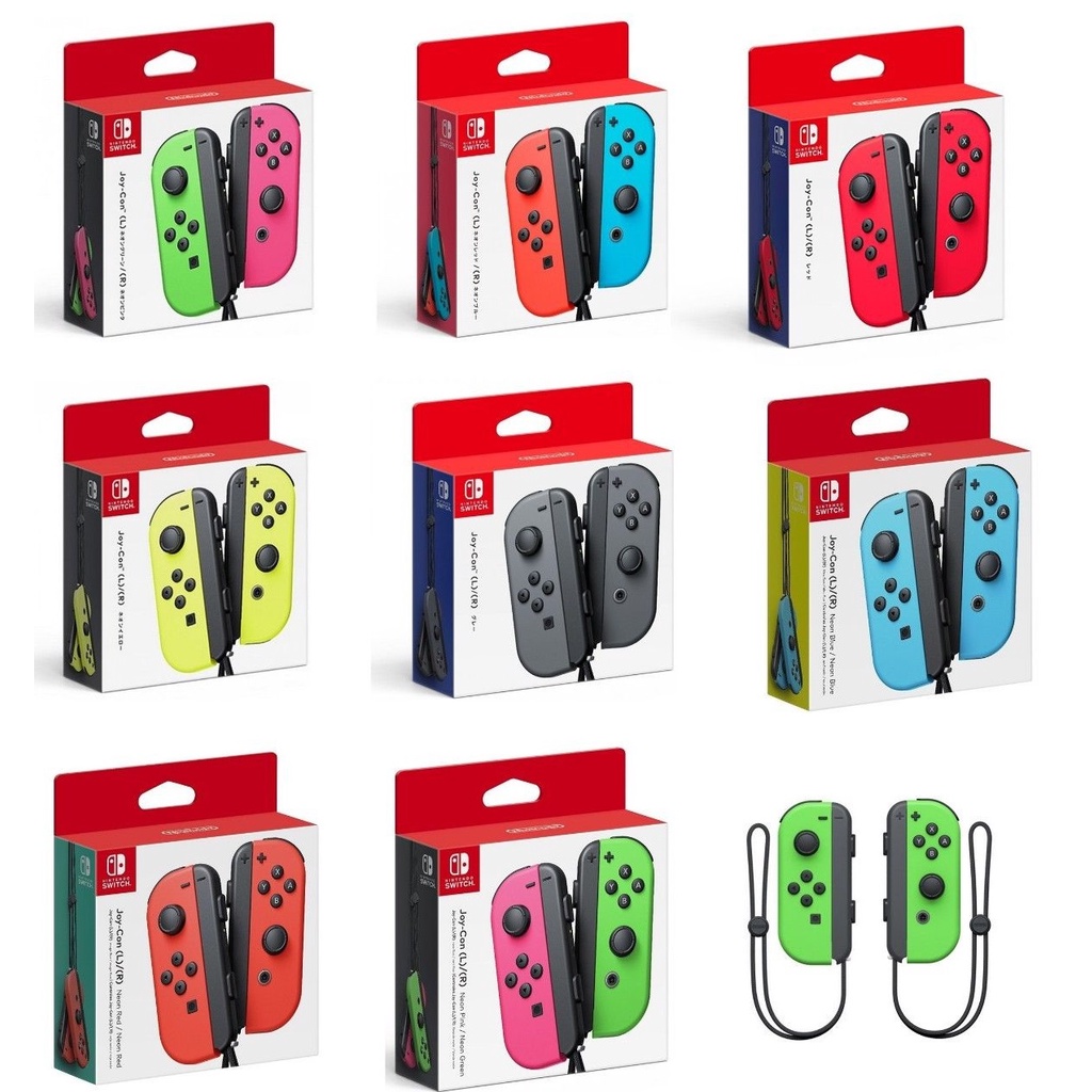 Joycon Nintendo Switch Full Color Controller (all colors) - Genuine ...