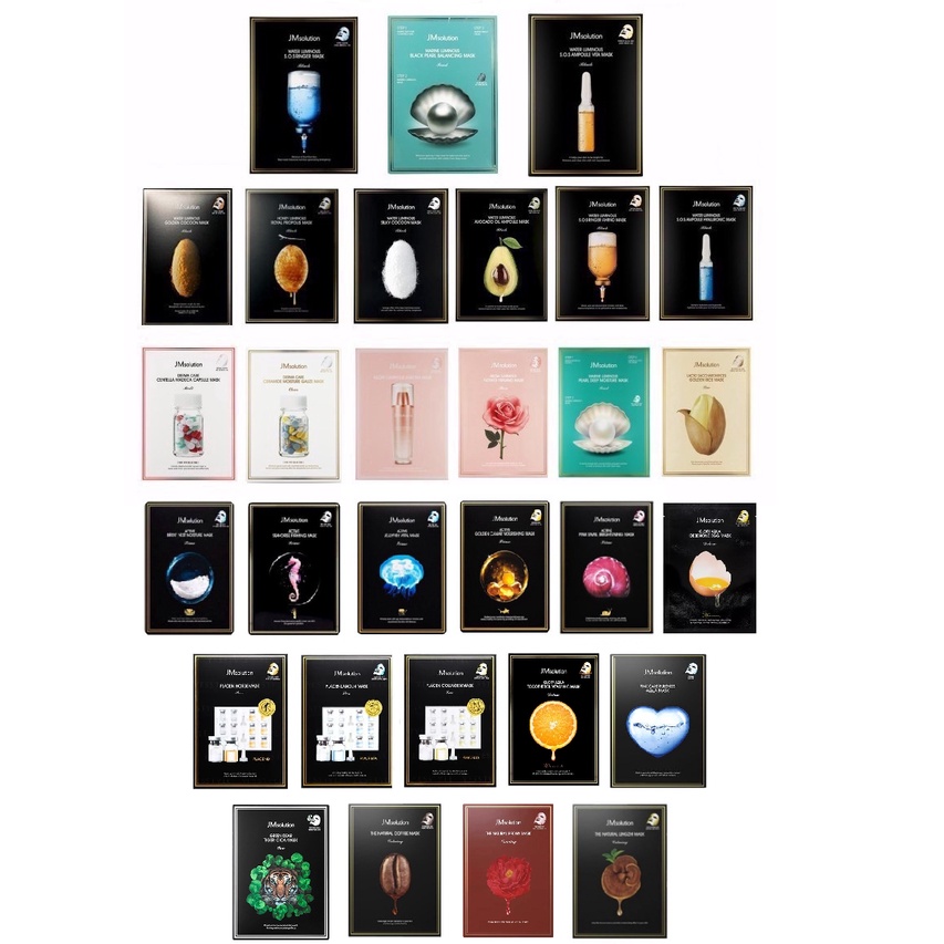 Jm Solution Facial Mask 10 Pcs •jmsolution 全系列面膜• 【10 Pcs One Box一盒