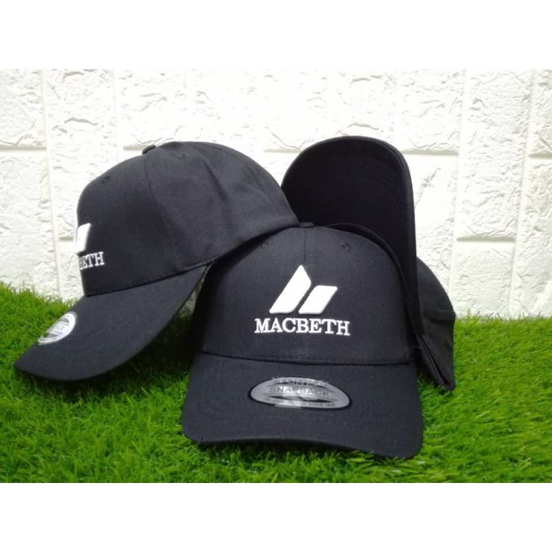 New Design Macbeth Lengkung Snapback Cap | Shopee Malaysia
