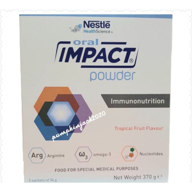 Nestle Oral Impact Powder 370g (Exp:05/25) | Shopee Malaysia