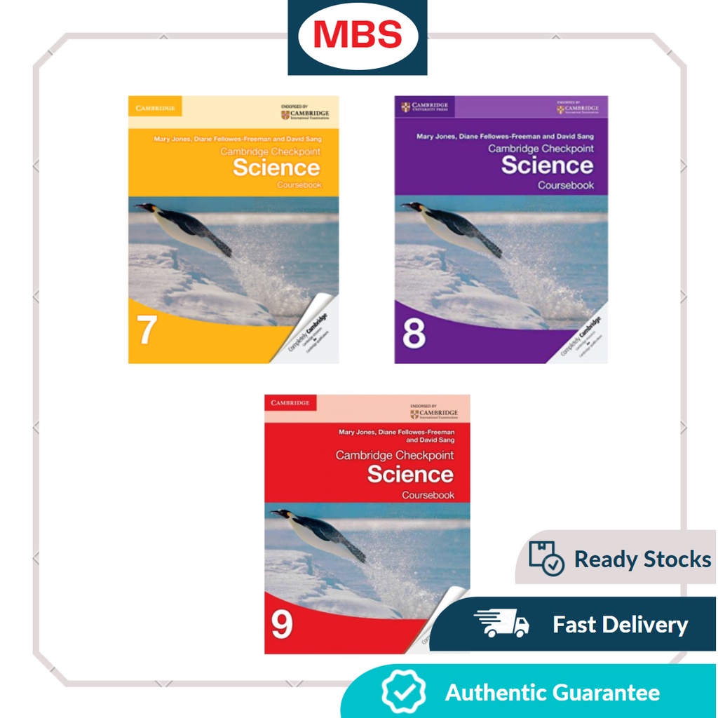 Cambridge Checkpoint Science Coursebook / Workbook [Stage 7 / 8 / 9 ...