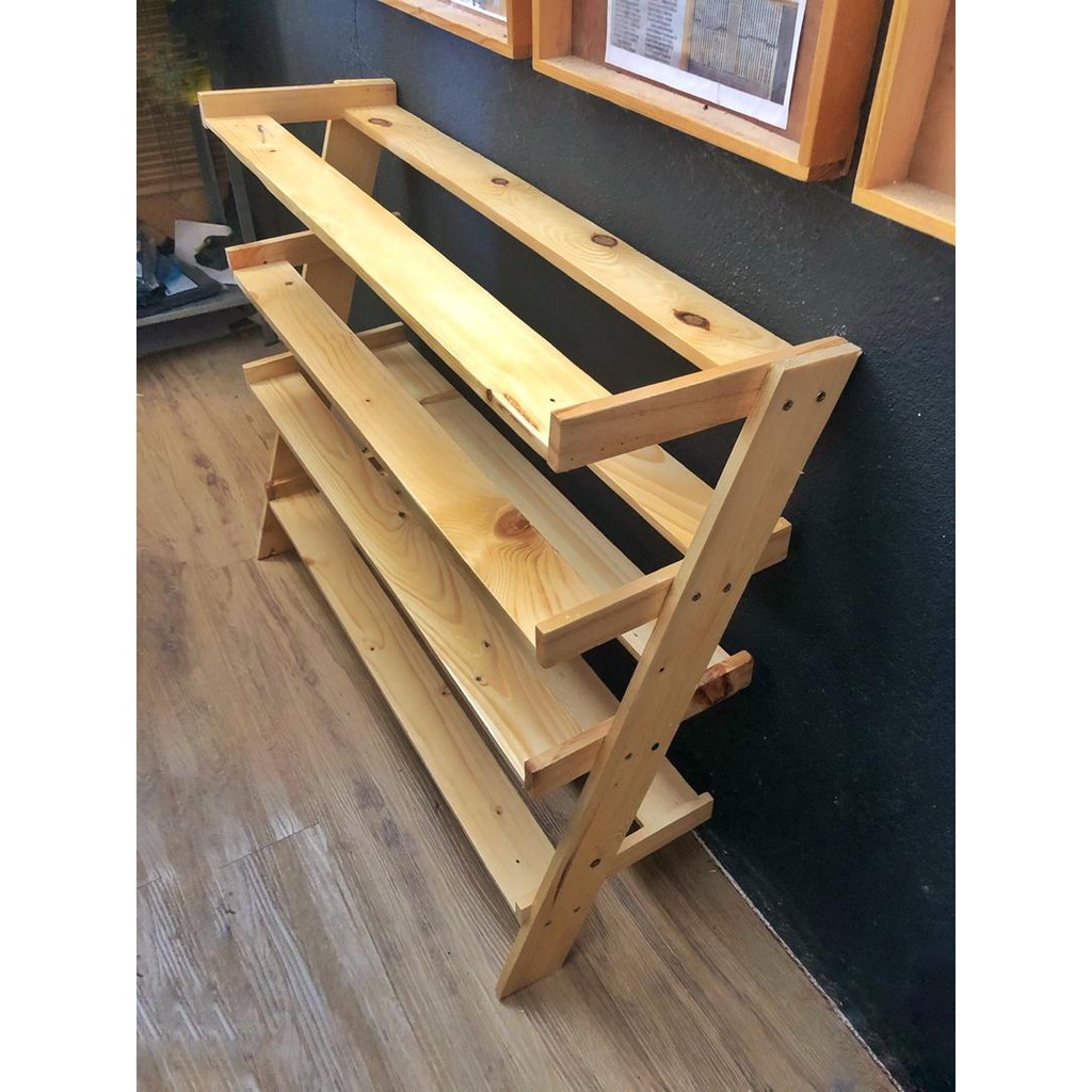 [TERLARIS!!!] Rak Kasut Kayu Pallet Pine Mampu Milik [Voucher Diskaun ...