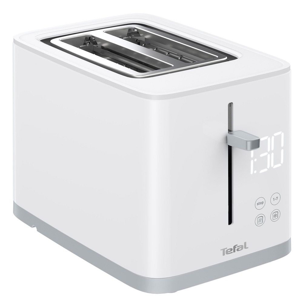 Tefal TT6941 Sense Digital Toaster 2 Automatically Center Slot 7 Levels ...