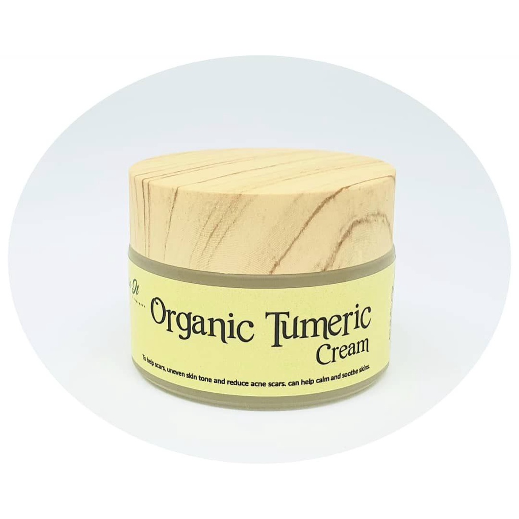 ORGANIC TUMERIC CREAM 30ML 🌿100% NATURAL PRODUCT krim kunyit | Shopee ...