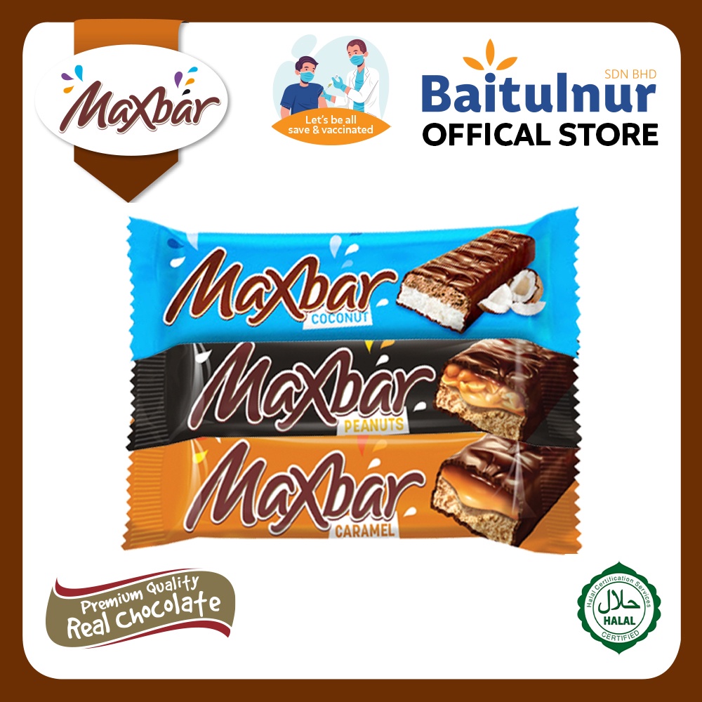 MAXBAR MINI BARS CHOCOLATE 42G | Shopee Malaysia