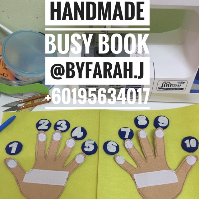 Busy Book 15 Pages (Random Activity) | Shopee Malaysia