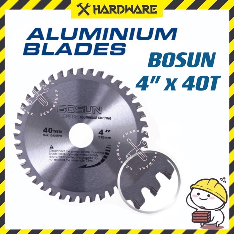Bosun Aluminium cutting disc 4" MAP110040L 40 teeth /grinder disc ...