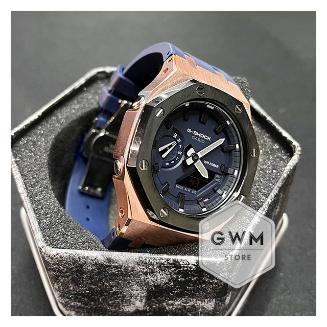 Casio G-Shock "CasiOak Custom" Analog Digital GA-2110ET-2A @ TMJ (Rose ...