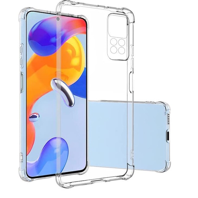 Bumper Shockproof Transparent Soft TPU Silicon Casing For Redmi Note 11/Note 11S/Note 11 PRO ...