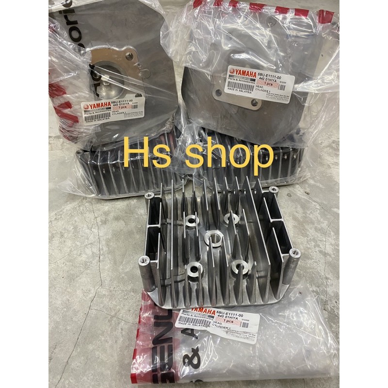 Yamaha Y125ZR y125z y125 head cover head set cylinder head block set original hly Malaysia 🇲🇾 ...