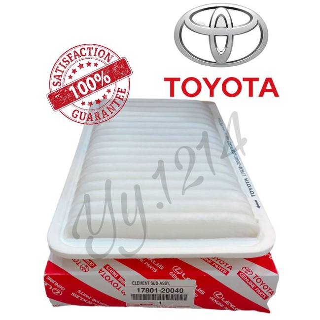 17801-20040 AIR FILTER Toyota Camry ACV30 Harrier MCU30 Alphard 3.0 V6 ...