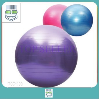 45CM High Quality Gym Fitness Ball Anti-Burst Yoga Exercise Ball With ...