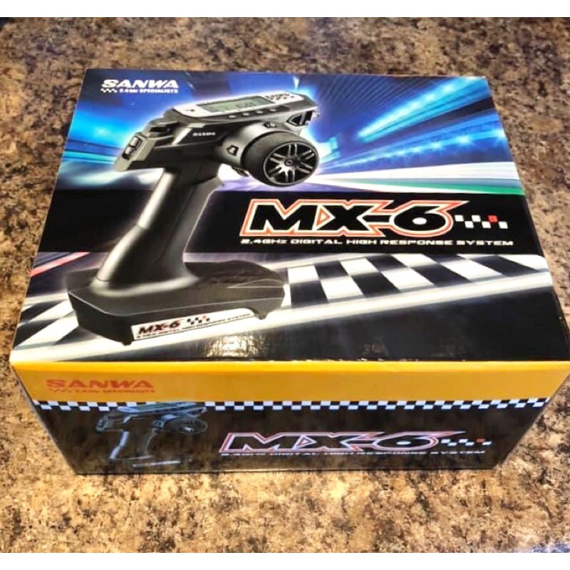 Sanwa/ MX-6 FH-E 3-Channel 2.4GHz Radio System w/RX-391W 3-Channel Receiver | Shopee Malaysia