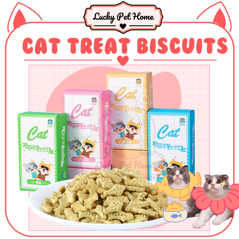 Cat Treat Snack Biscuit Food Pet Makanan Kucing Cat Biscuit Cat Treat ...