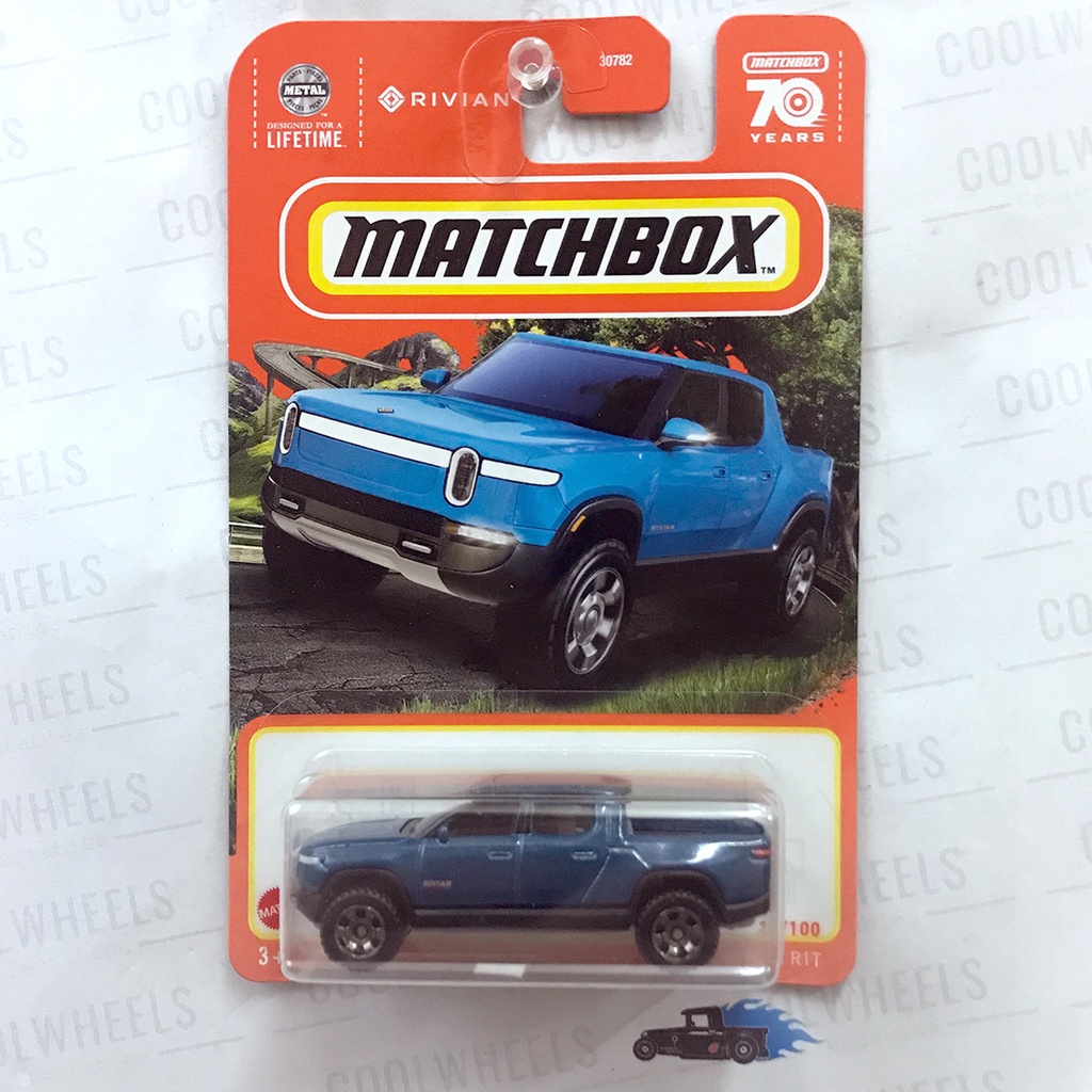 Matchbox 2023 Rivian R1T - Dark Blue | Shopee Malaysia