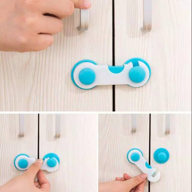 Cabinet Door Drawer Safety Lock / Safety Lock | Shopee Malaysia