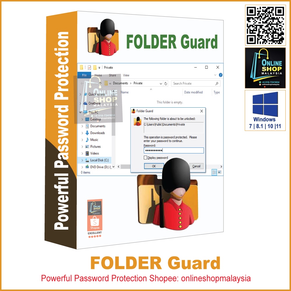 FOLDER Guard Powerful Folder Password Protection | Shopee Malaysia