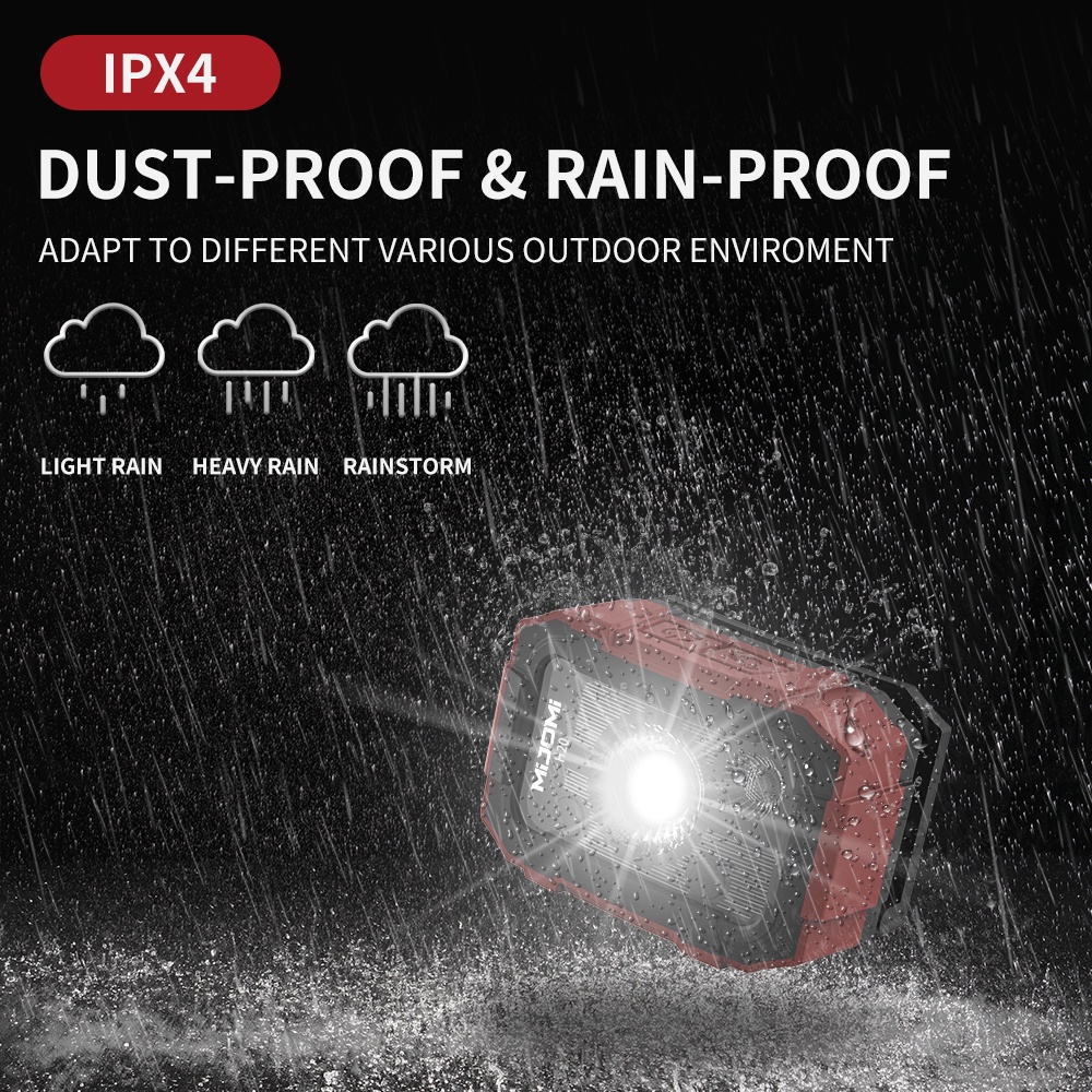 Mijomi Headlamp H20 With Wave Motion Sensor Headlight, Lightwight Head ...