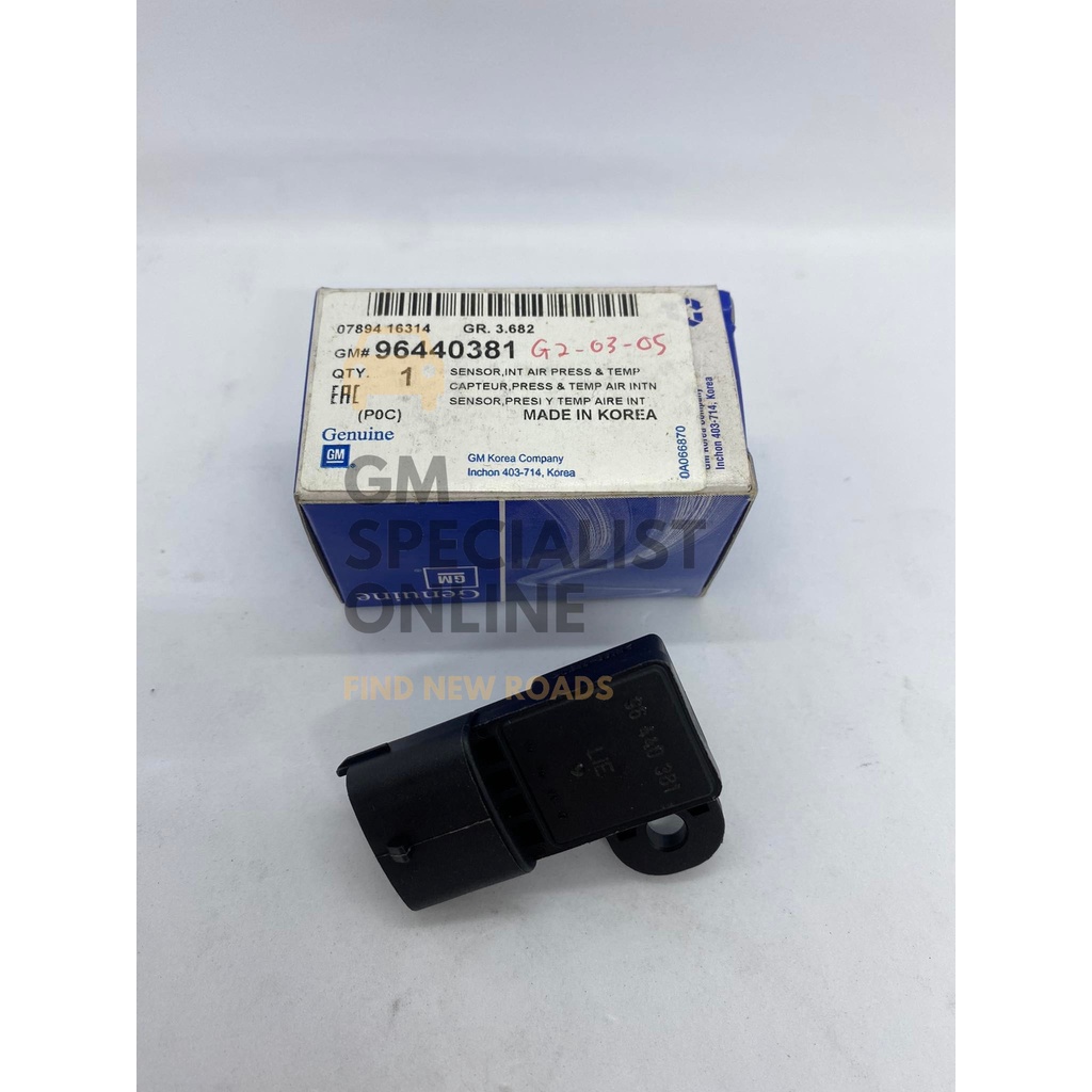 MAP SENSOR / AIR INTAKE PRESSURE SENSOR (4PIN) > 96440381 > CAPTIVA 2.0 ...
