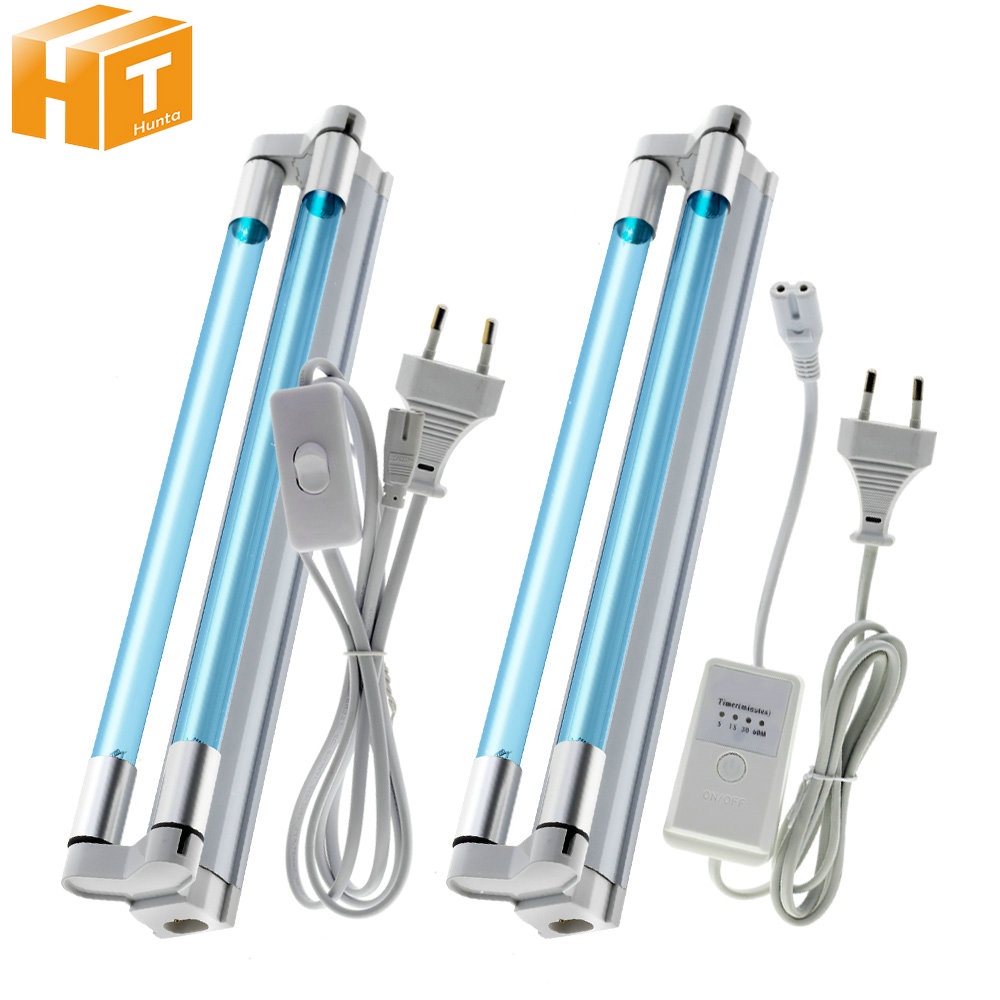 T5 UV Ozone Sterilization Anti Virus Lampu UVC Double Tube double ...