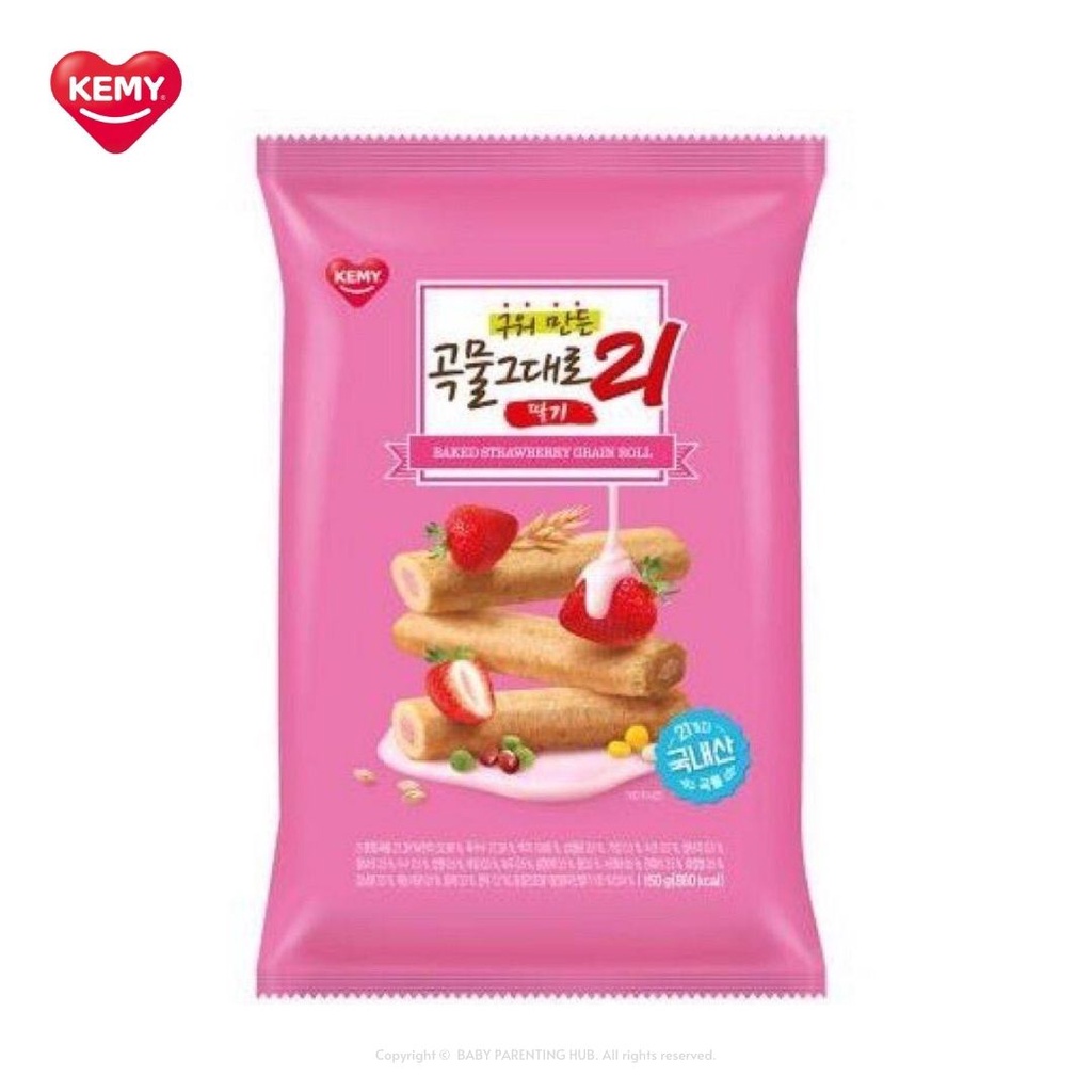 Kemy Premium Baked 21 Grains Strawberry 10grams 15sticks (Exp:2024/09 ...