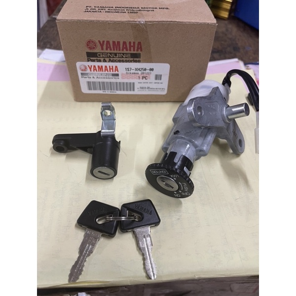 100% ORIGINAL YAMAHA LC135 V1 LC 135 Key Set Main Switch Kunci SUIS ...