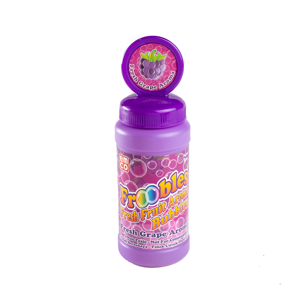EMCO Froobles Bubbles Fresh Fruit Aroma Grape Bottle Toy | Shopee Malaysia
