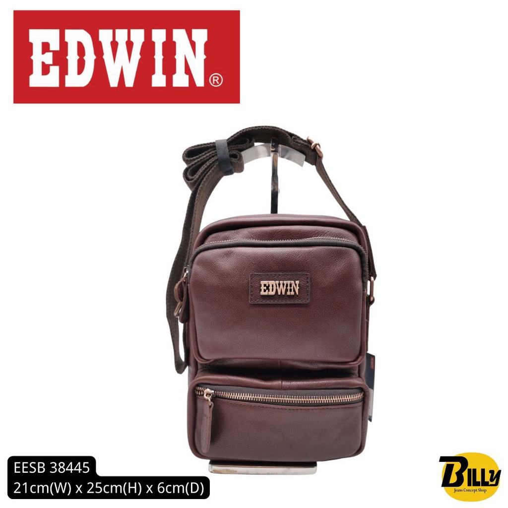EDWIN Brand Men’s Leather Sling Bag ( EESB 38445 ) | Shopee Malaysia