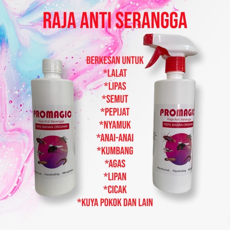 Promagic wholesale 10/20/30/40 botol spray and Refill price Anti ...