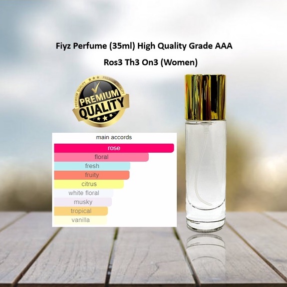 PERFUME ROSE THE ONE (WOMEN) D..N..G (35ML BOTTLE) EAU DE PARFUM HIGH ...