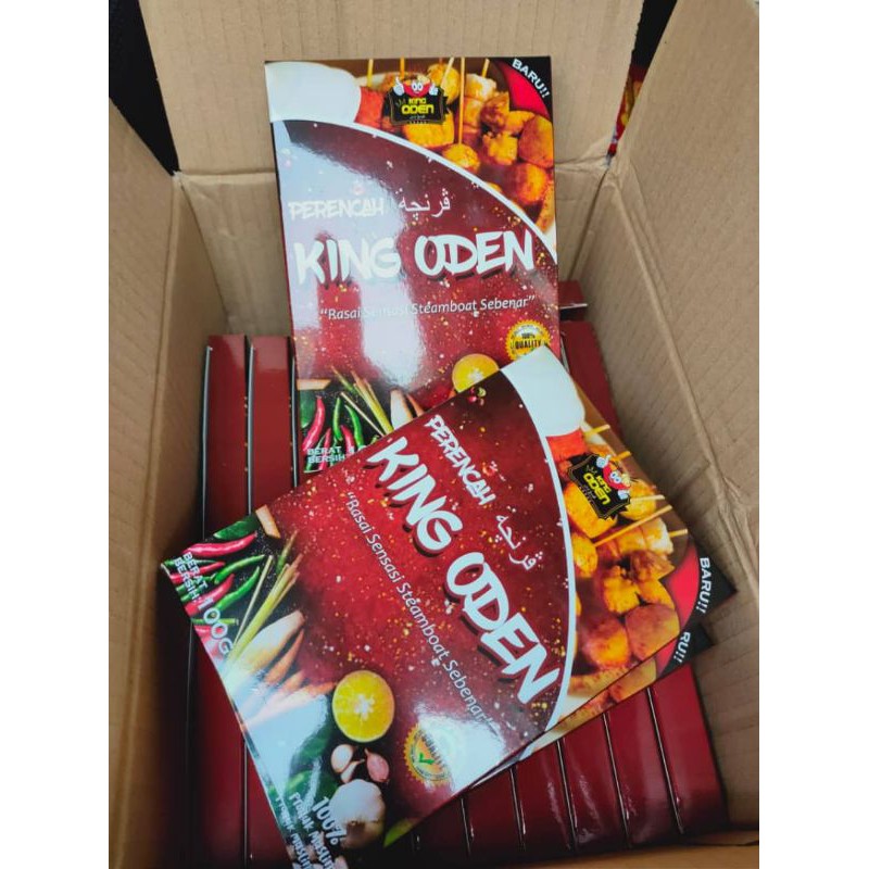 Perencah Oden Segera Instant Steamboat Sensasi Tomyam by King Oden ...