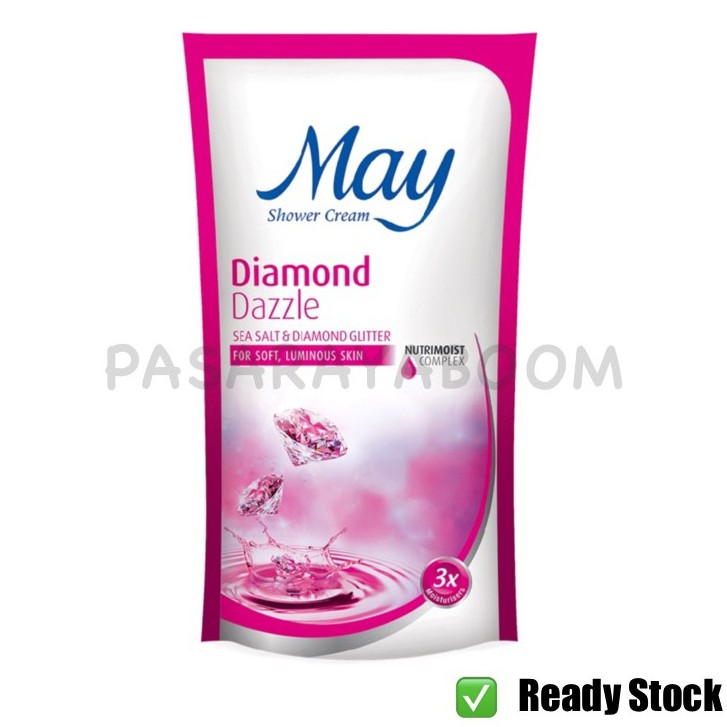 MAY Diamond Dazzel Shower Cream (REFILL - 600ml) | Shopee Malaysia