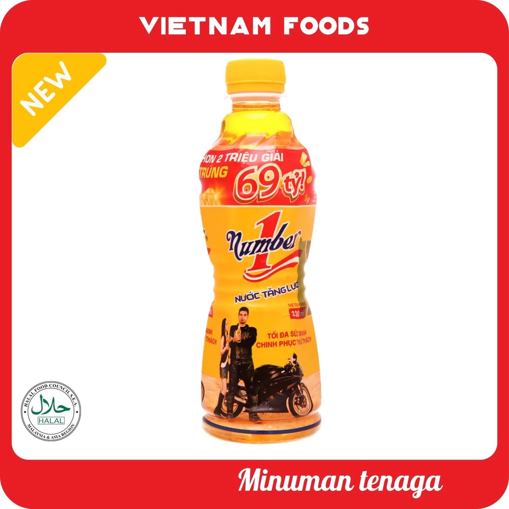 Number One Energy Drink TAN HIEP PHAT 330ml - Minuman tenaga - 能量饮料 ...