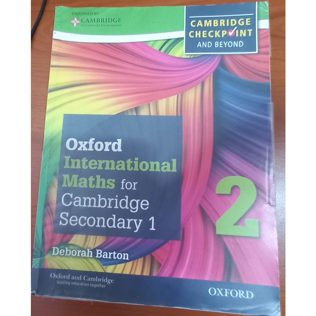Oxford International Maths for Cambridge Lower Secondary by Deborah ...