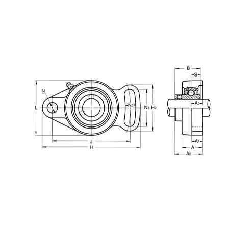 ASAHI UCFA207 (35mm) Diamond flange type unit UCFA type | Shopee Malaysia