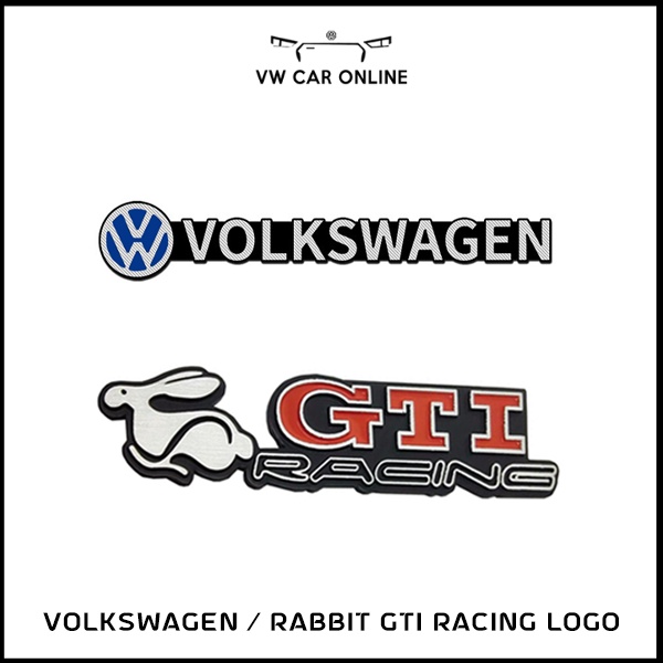 READY STOCK MALAYSIA Universal Aluminium Alloy Material 3D Rabbit GTI ...