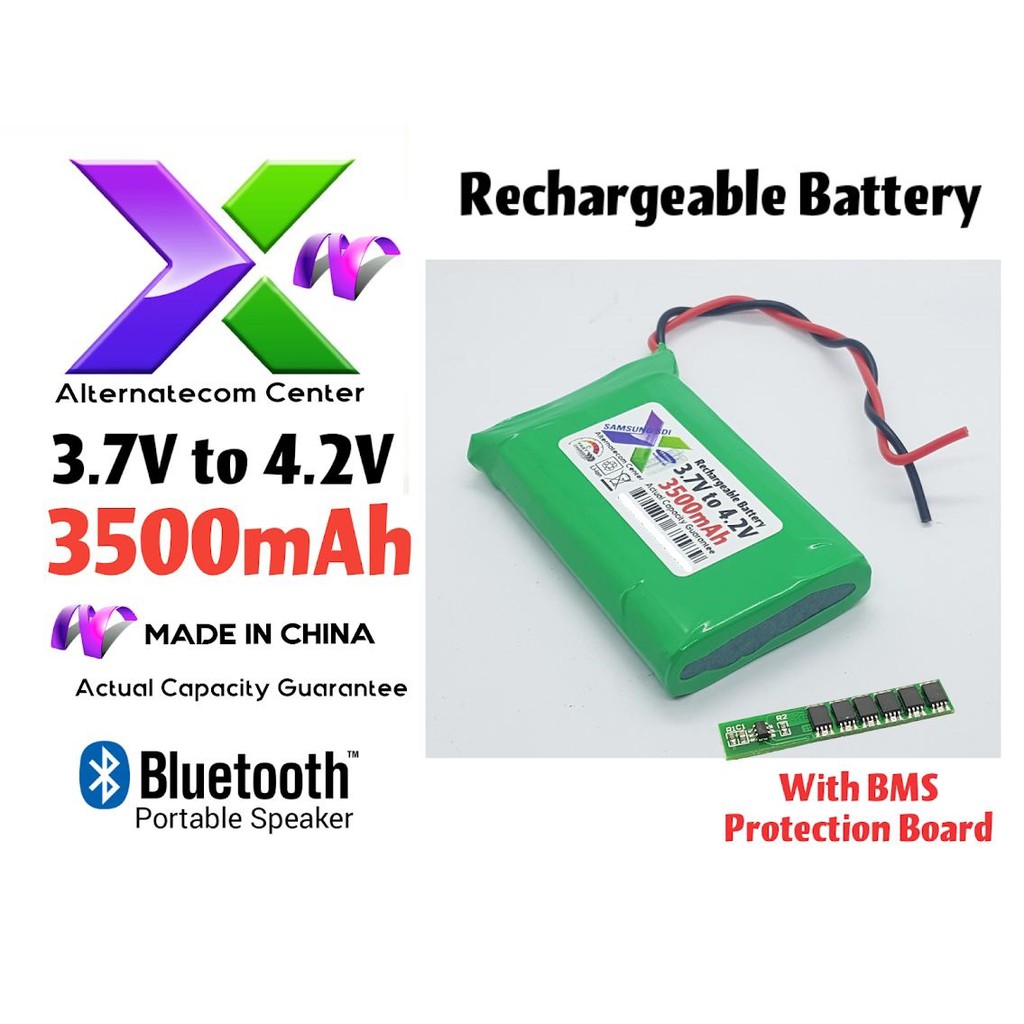 Custom Rechargeable Battery Pack Cuboid Shape Requested Custom | Shopee ...