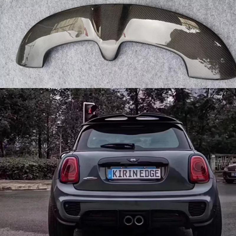 For Mini F55 F56 Cooper Carbon Fiber /FRP JCW Roof Spoiler Glossy ...