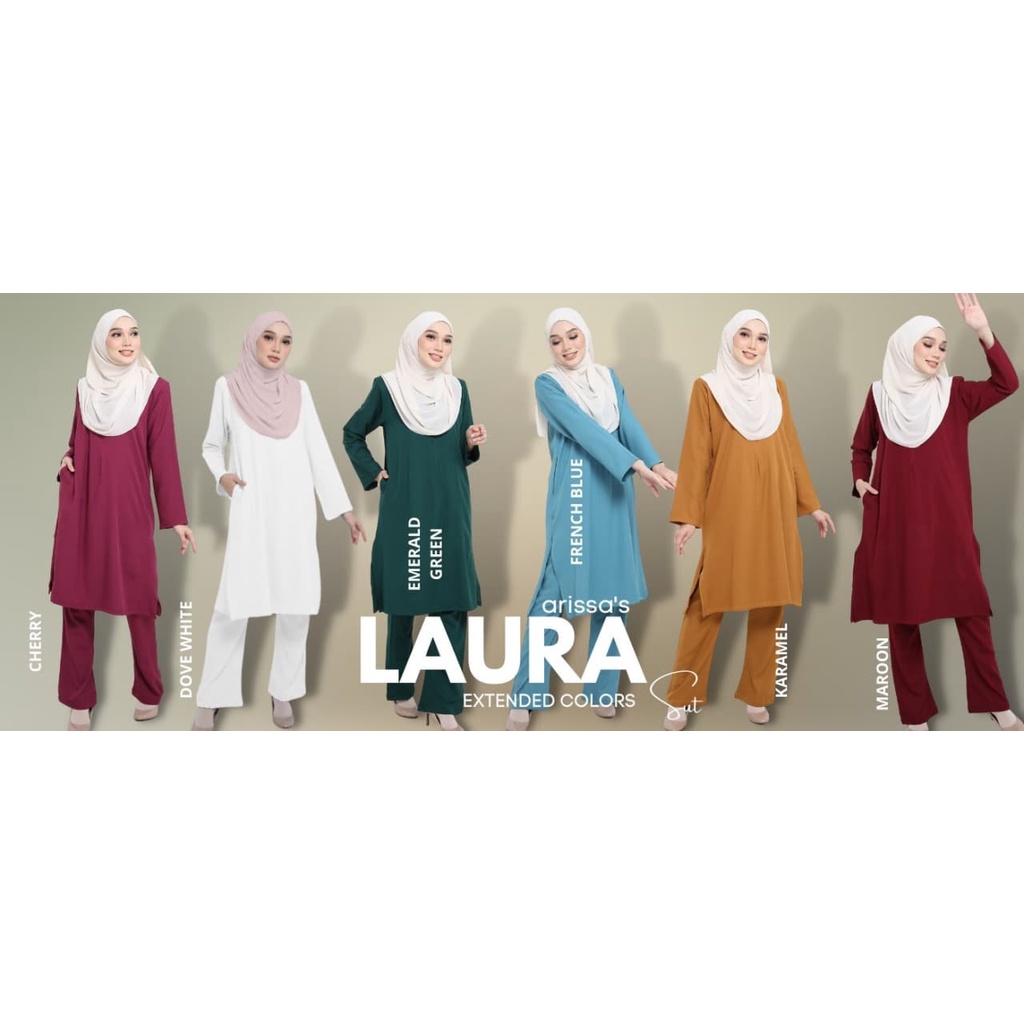 LAURA SUIT By Quraya | Shopee Malaysia