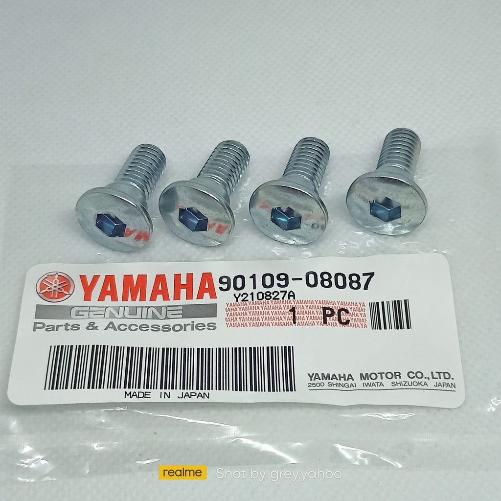 Yamaha Y125 Skru Disk Belakang Original Japan (90109-08087) | Shopee ...