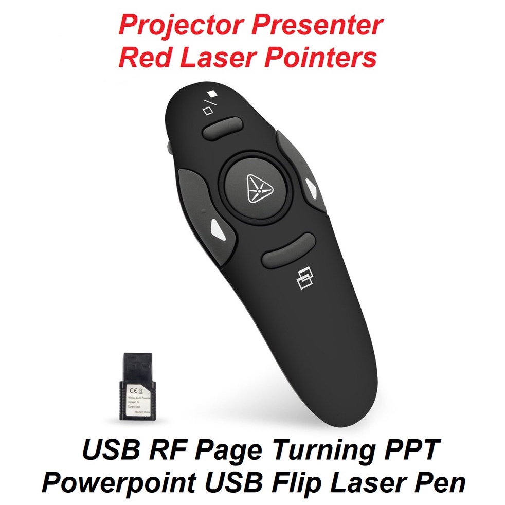 Projector Presenter for Presentation Presenter Red Laser Pointers Pen ...