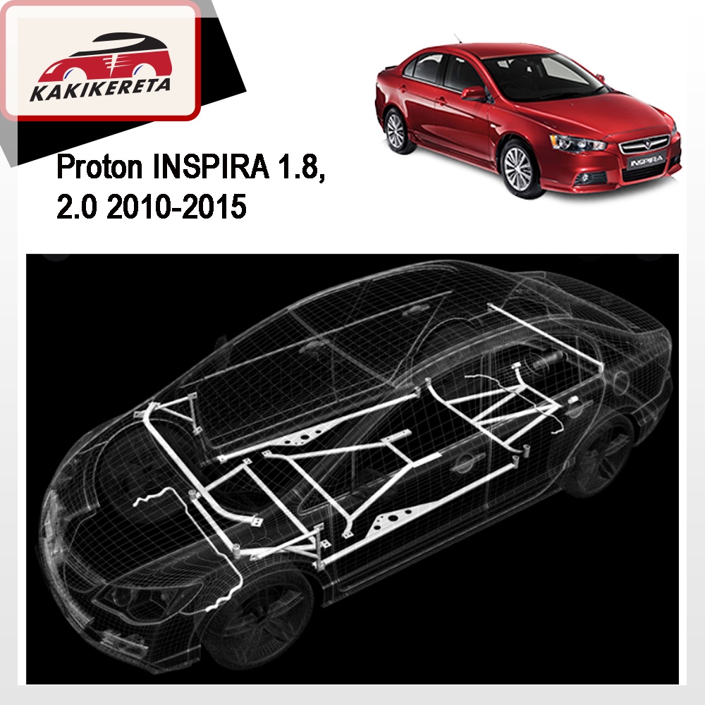 Proton Inspira Mitsubishi Lancer GT Ultra Racing (FULL SET Ultra Racing ...