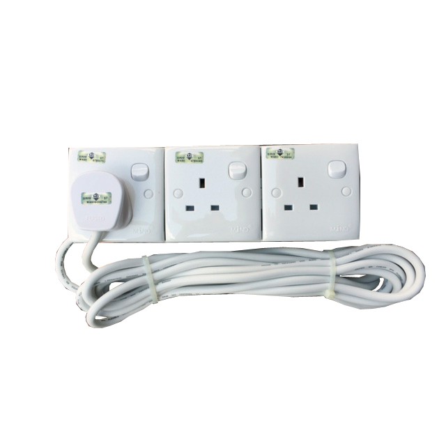 HEAVY DUTY 3 GANG 5 METER EXTENSION TRAILING SOCKET | Shopee Malaysia
