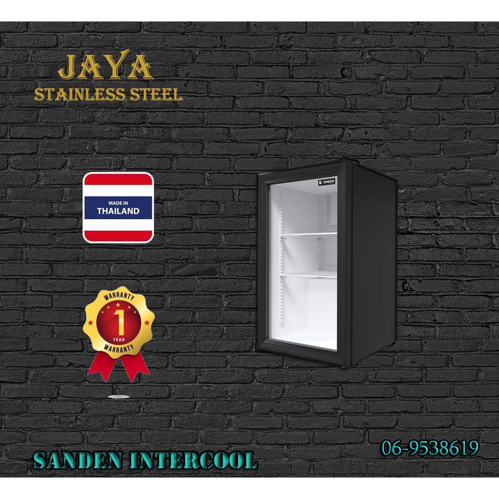 (JAYA FREEZER) SANDEN INTERCOOL - Vertical Display Freezer SNR - 0075 🔥 ...