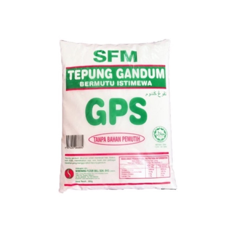 Tepung Gandum Serbaguna Cap Gps 850g / Multipurpose Wheat Flour ...