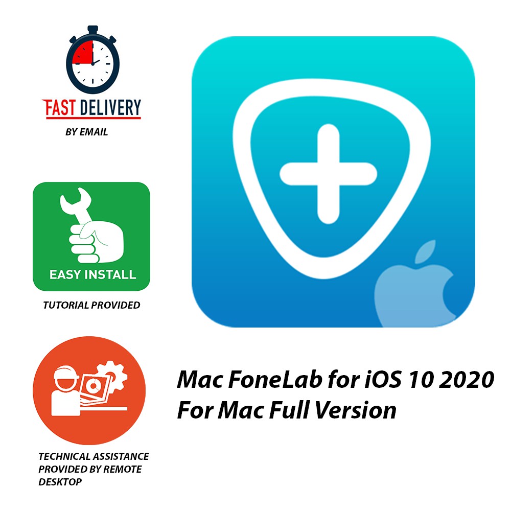 Mac FoneLab for iOS 10 2020 For Mac Full Version | Shopee Malaysia