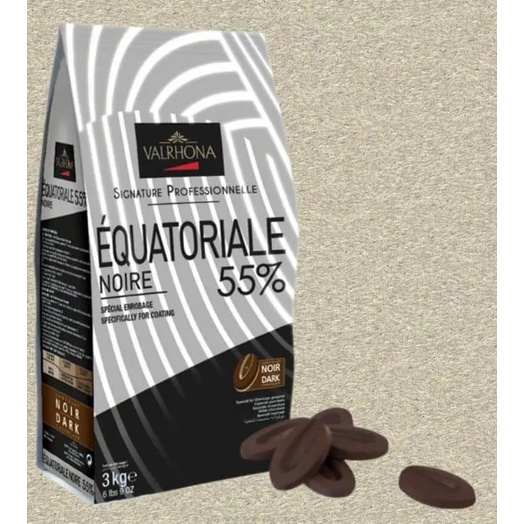 Valrhona Equatoriale 55% Dark Button 100g/250g | Shopee Malaysia
