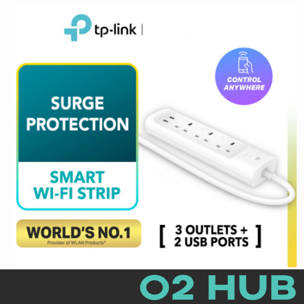 TP-Link KP303 3 Outlets Wifi Smart Strip Power Extension Plug Sockets ...