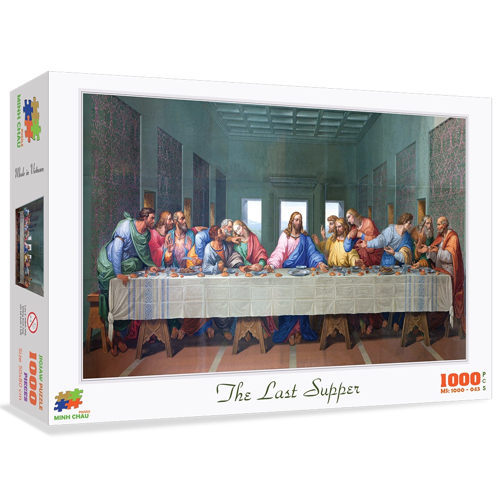 THE LAST SUPPER (1000 PIECE PREMIUM PUZZLE SET) | Shopee Malaysia
