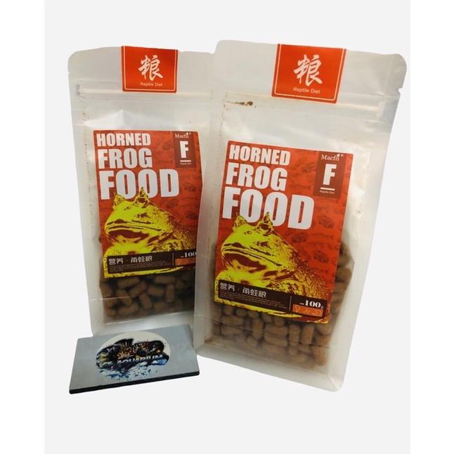 Macfn ProBiotic Horned Frog Food/Reptile Diet/Pacman Frog Diet 100g ...